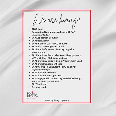 Lara J On Linkedin Sapconsultant Sapabap Sapjobs Wearehiring