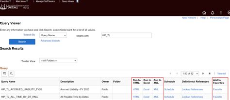 Hawaii Information Portal How To Use The Query Viewer