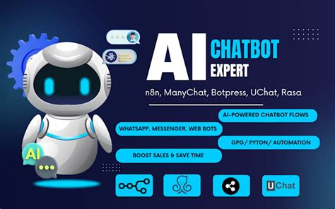 Develop Ai Chatbot Using N8n Manychat Chatbot Python Botpress Uchat
