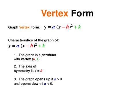 PPT Graph Each Function Label The Vertex And Axis Of Symmetry PowerPoint Presentation ID