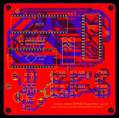 EEPROM Programmer OSHWLab