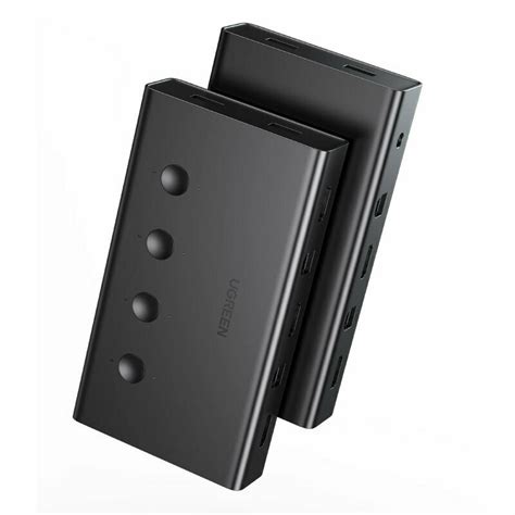 Ugreen Cm293 2 In 1 Out Kvm Hdmi Switch Box Skroutz Gr