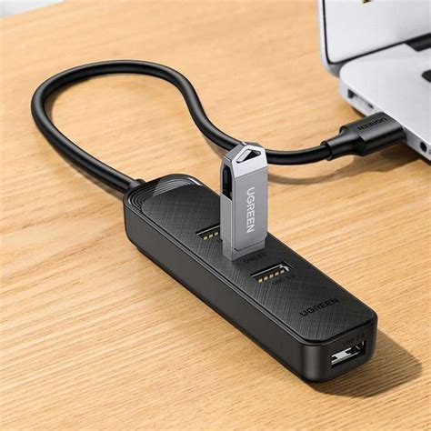 Ugreen Usb 30 4 Port Hub 025m Cm456 20485 Progear Cambodia