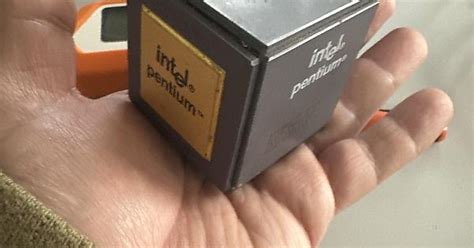 Intel Cpu Cube I Made In 2000 From Old Cpus Album On Imgur