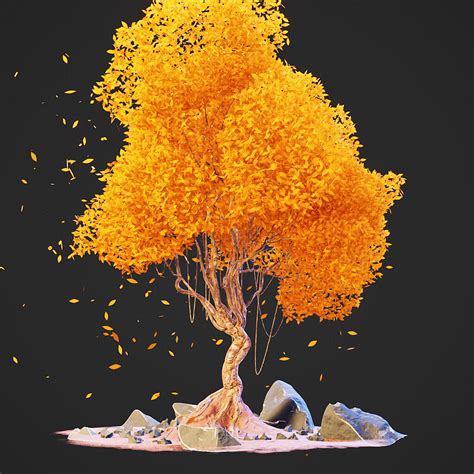 Fantasy Style Tree Generator With Geometry Nodes Finished Projects Blender Artists Community