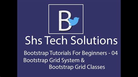 Bootstrap Grid System Tutorial Bootstrap Grid Classes Bootstrap