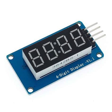 Módulo Display 7 Segmentos 4 Dígitos Tm1637