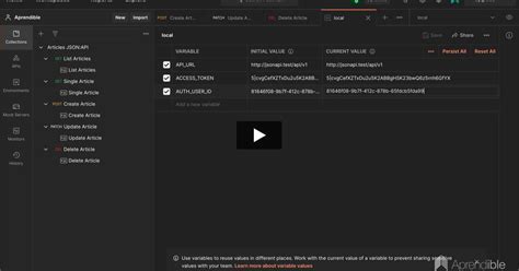 lección 48 cómo crear y utilizar variables de entorno en postman