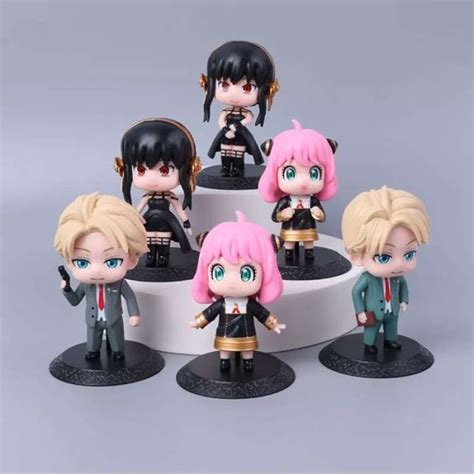 Promo Action Figure Anime Spy X Family Anya Loid Yor Forger Set Pcs Diskon Di Seller