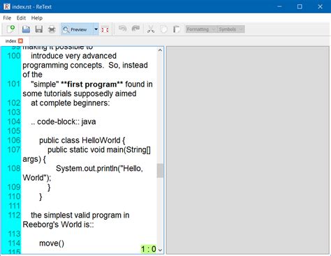 Live Preview Pan Is Blank · Issue 524 · Retext Projectretext · Github