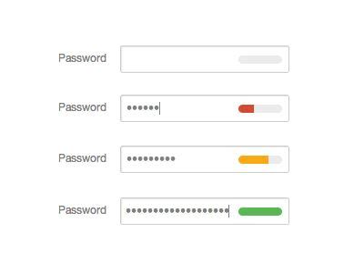 Password Strength Indicator Ideas Password Strength Passwords Strength