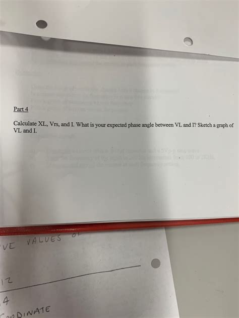 Solved Part Inductive Ac Circuit A B Construct A Series Chegg Com