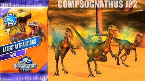 New Compsognathus Jp2 Is Here Jurassic World The Game Youtube