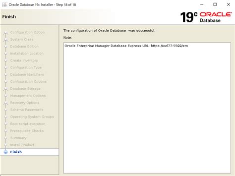 Oracle Database 19c Linuxへのインストール手順
