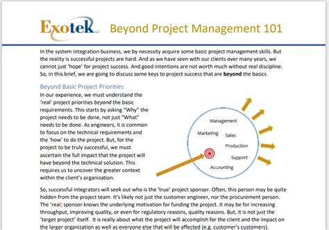 beyond project management 101 pdf exotek