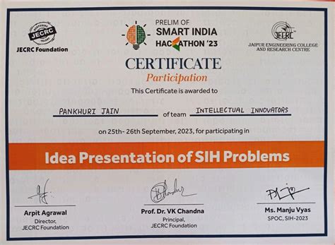 pankhuri jain on linkedin smartindiahackathon innovation problemsolving