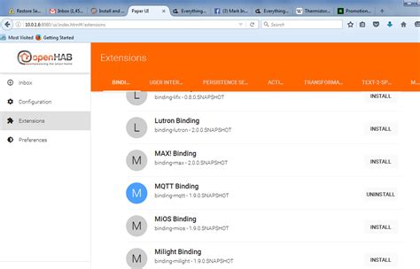 Install And Setup OpenHAB With Mosquitto And ESPEasy HC SR Beginners OpenHAB Community