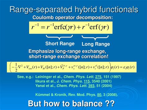 Ppt Excitation Gaps Of Finite Sized Systems From Optimally Tuned Range Separated Hybrid