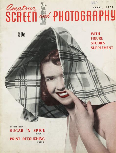 Amateur Screen And Photography April 1952 At Wolfgangs