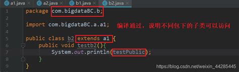 Java的访问控制符详解（结合代码演示）java访问控制符 Csdn博客