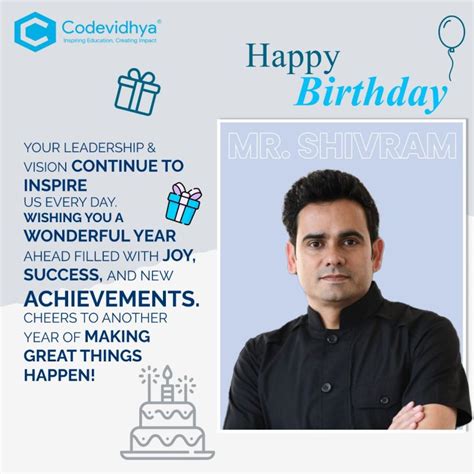 Codevidhya On Linkedin Happybirthday Codevidhya Inspiration