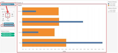 Bar In Bar Chart In Tableau