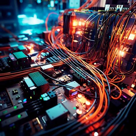 Premium Photo Computer Network