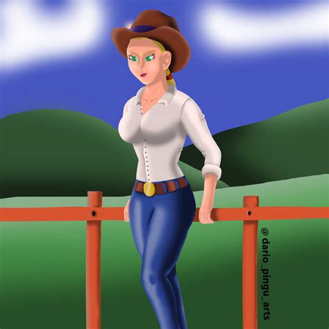 Cowgirl By Arcanoarticusarts On Deviantart