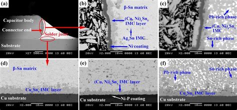Sem Micrographs Of Capacitor Assembly A Cross Sectional View Showing