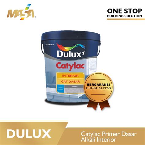 Jual CAT TEMBOK MURAH PRIMER DASAR ALKALI CATYLAC INTERIOR KG Shopee Indonesia