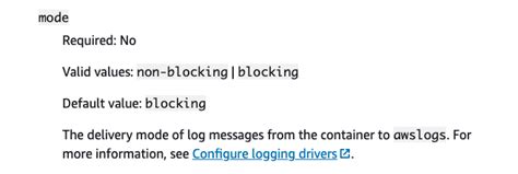 [ecs] [request] tasks can run with awslogs driver when cloudwatch logs
