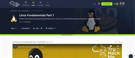 Shubham Kore On Linkedin Tryhackme Linuxfundamentals Cybersecurity