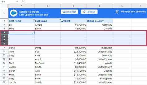 How To Insert Multiple Rows In Google Sheets Coefficient