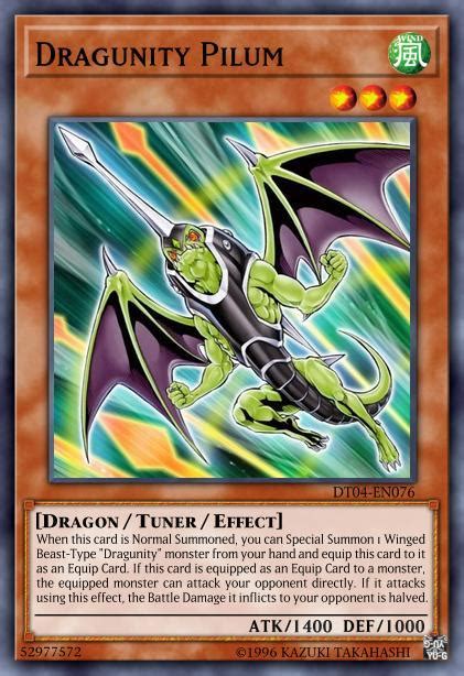 Dragunity Pilum Deck And Rulings Yugioh Duel Links Gamea