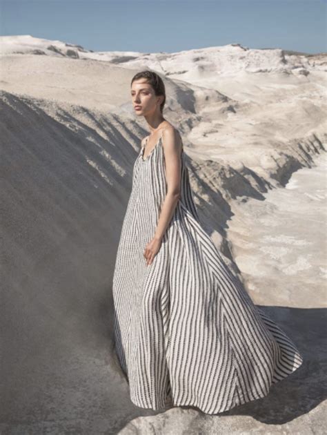 Devotion Twins Anastasia Striped Dress Ecrublack Garmentory