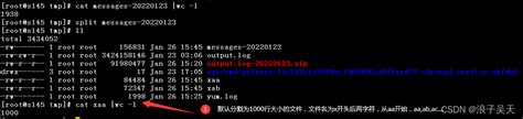 linux命令之文件分割split命令 split b csdn博客