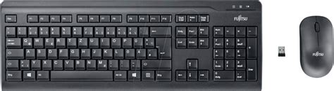 Fujitsu Lx410 Keyboard Mouse Combination Wireless Black At Reichelt Elektronik