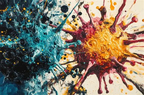 Virus Transformation And Mutation Captured In Vibrant Colors