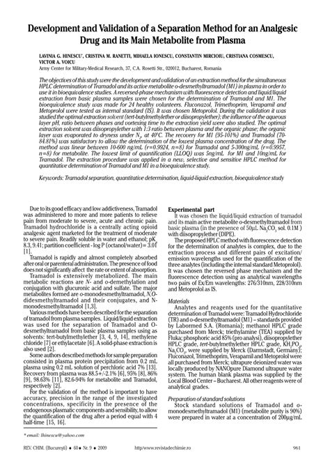 pdf development and validation of a separation method for an