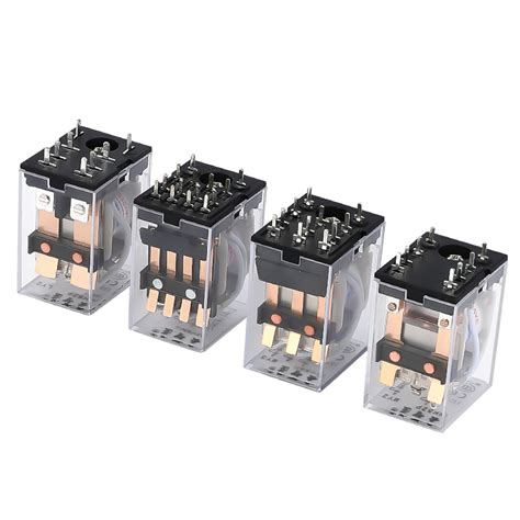 中间继电器hh53phh54phh62p14脚8脚尖脚焊接式直流24v12v交流220v虎窝淘