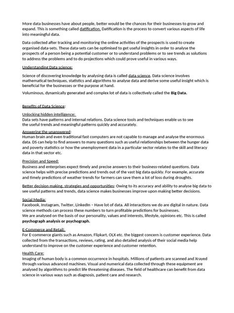 data science pdf data science big data