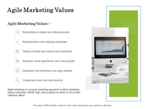 Scrum For Marketing Agile Marketing Values Ppt PowerPoint Presentation Gallery Samples PDF