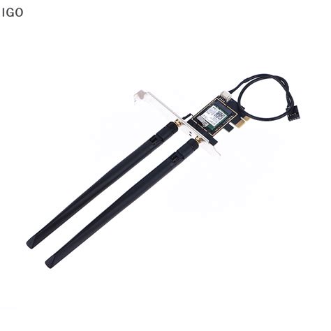 IGO G G Dual Band Intel AC Built In Wireless PCI E Card For Desktop PC Mbps
