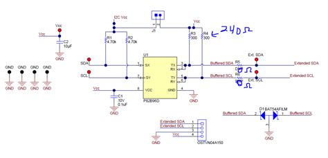 P B Down Spike On The SCL Line When SDA Enters Start Condition Interface Forum Interface