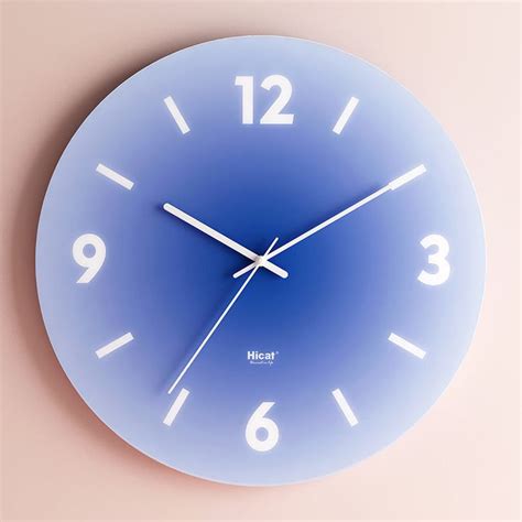 Sunset Simplistic Clock Em 2024