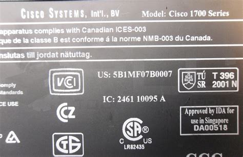 Cisco Systems 5b1mf07b0007 Router 1700 Series Plc Toolbox Supply