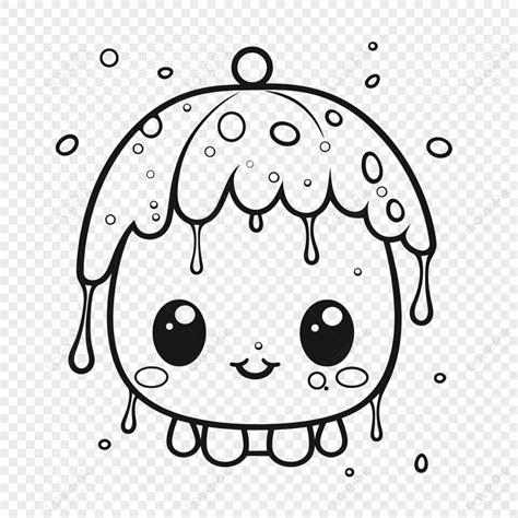 Kawaii 문어 색칠 페이지 색칠 페이지 디즈니 색칠 개요 스케치 드로잉 벡터라인 아트머리카락 Png 일러스트 무료 다운로드 Lovepik