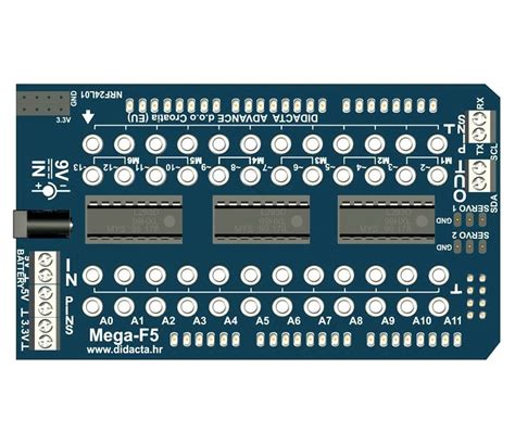 Адаптер для arduino mega f5 fischertechnik