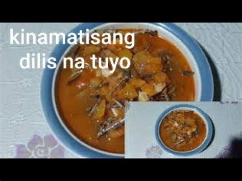 Kinamatisang dilis/Sinabawang dilis na tuyo/Murang pang ulam/ vlog#1 - YouTube