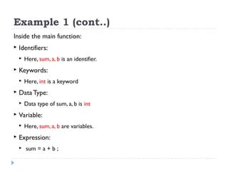 Lecture 6 Intorduction To C Programming PPT
